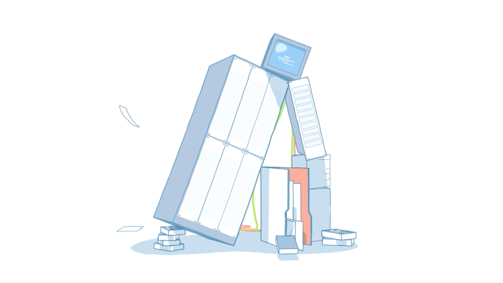 Animated Cloud Storage Explainer - Demo Duck