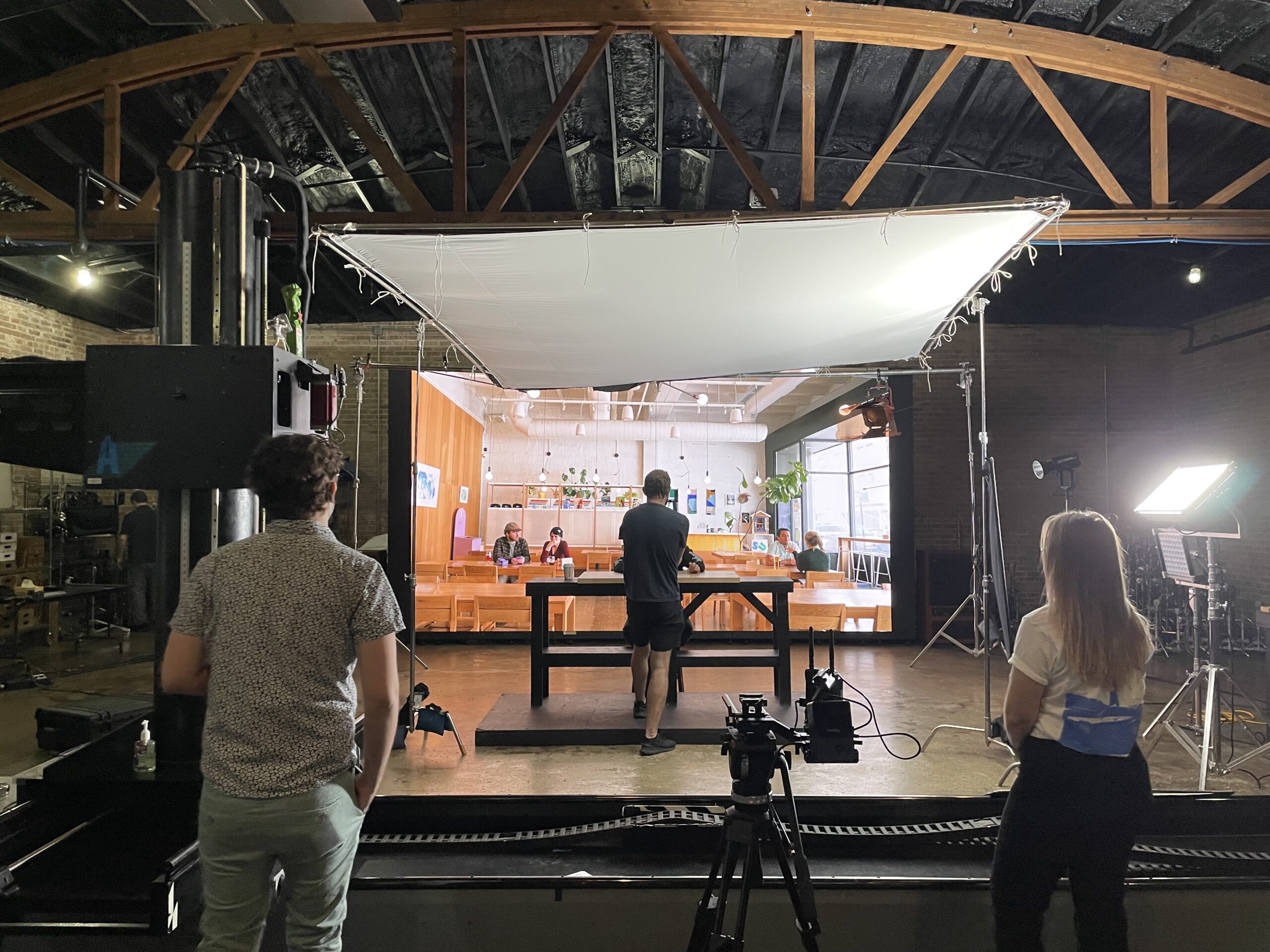 Inside Demo Duck's LED Wall Shoot for Hopewell Brewing Co.